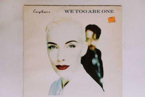LP Eurythmics - We Too Are One Spain RCA 1989г