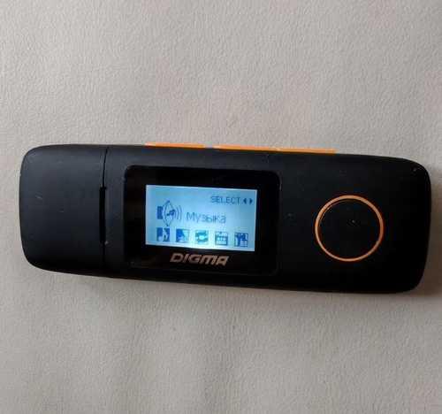 Mp3 плеер digma u3 4 gb