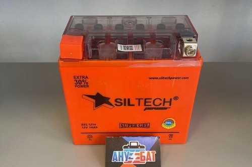 Аккумулятор siltech GEL1214 12V14AH п.п. (YTX14-BS