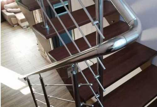 Металлические перила для лестниц в доме 2м