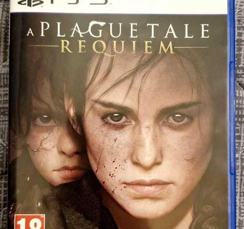 A plague tale requiem ps5 диск