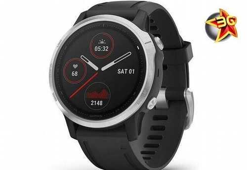 Часы Garmin Fenix 6S Silver Black 010-02159-01