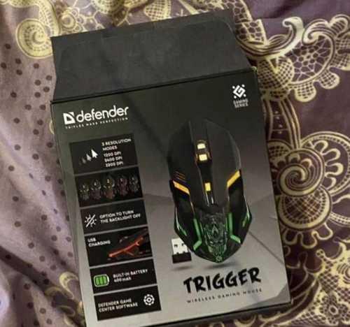 Беспроводная игровая мышь Defender Trigger GM-934