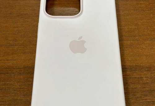 Чехол Apple iPhone 14 Pro Max Silicone Chalk Pink