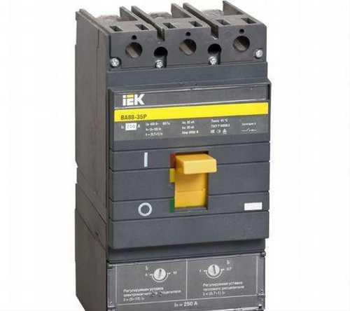 Автоматический выключатель IEK ва88-35Р 3P 200А, 3