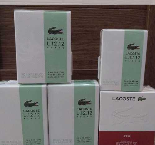 Туалетная вода Lacoste L.12.12 Blanc Eau Fraiche