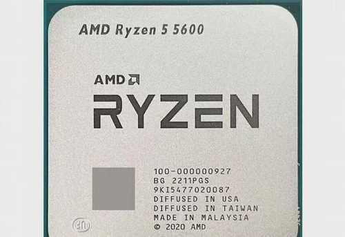 Новый процессор Ryzen 5 5600 Oem Гарантия