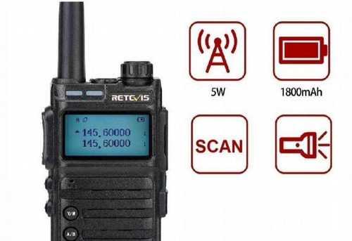 Рация Retevis Retevis RA685 UHF/ VHF, 5 Вт. Новая