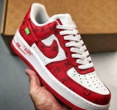 Кроссовки Nike AIR force 1 Louis Vuitton