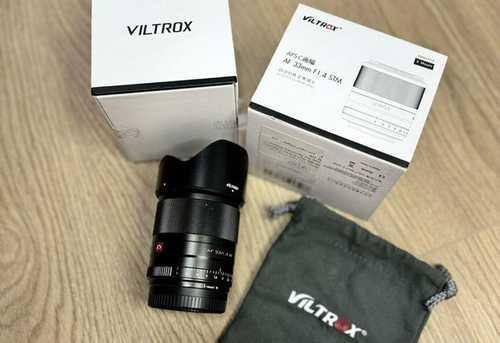 Объектив Viltrox AF 33mm f/1.4 XF