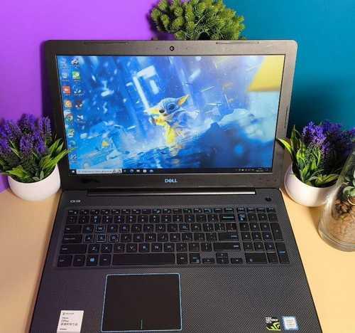 Игровой ноутбук Dell G3 синий