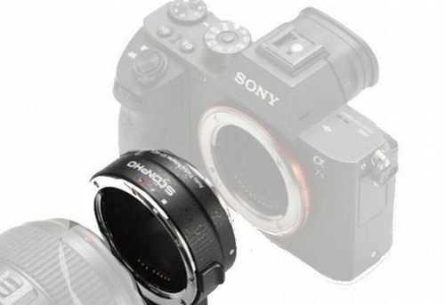 Переходное кольцо Soonpho EF-NEX для Sony A7 IV AF
