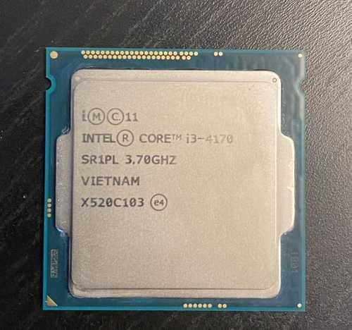 Процессор intel core i3 4170