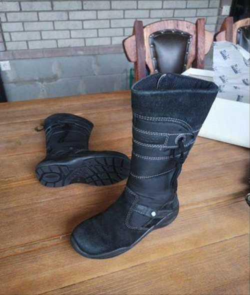 Ecco зимние высокие сапожки