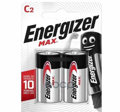 Батарейка алкалиновая Energizer Max C 1,5V (2 шт)