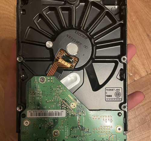Жесткий диск western digital битый