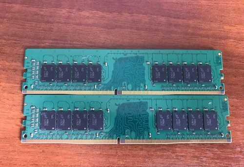 Модуль памяти Crucial DDR4 2x 8 Гб