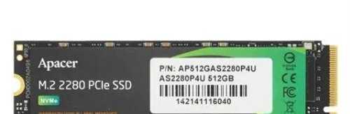 Твердотельный накопитель Apacer SSD AS2280P4U 512G