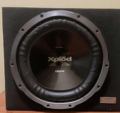Сабвуфер Sony xplod 1300
