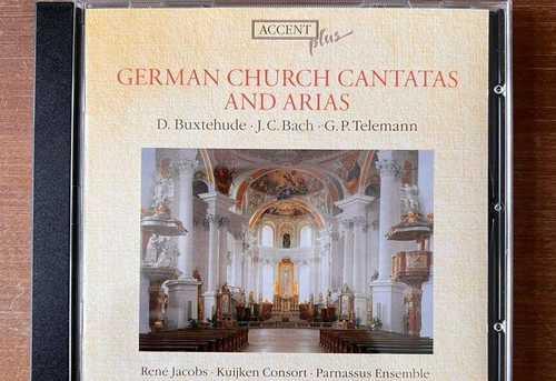 Немецкие церковные кантаты и арии (Бах и др) CD