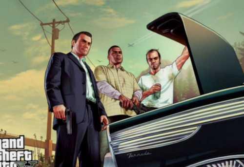 Grand Theft Auto V (GTA5) для твоей PS4/5 v-5493