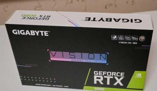Gigabyte GeForce RTX 3080 vision OC Гарантия