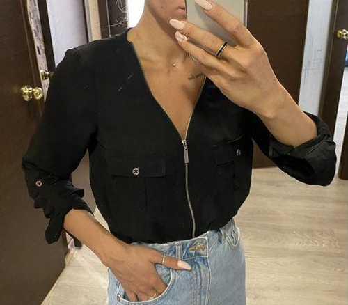 Рубашка черная Guess