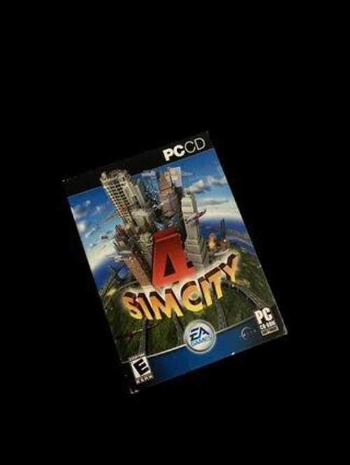 SimCity 4 DVD-box зарубежная лицензия 139