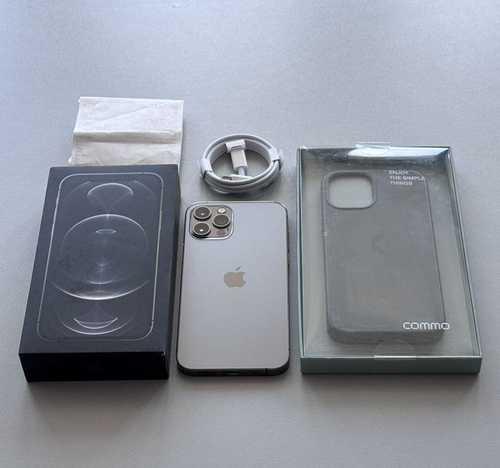 iPhone 12 Pro 256гб (чек, без ремонтов, sim)