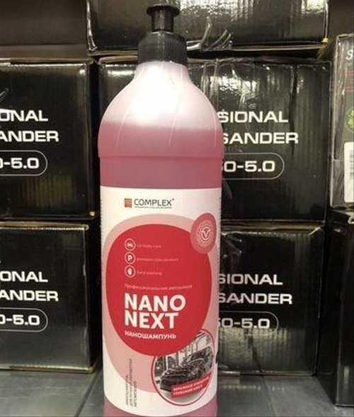 Автошампунь для ручной мойки Nano Next 1л
