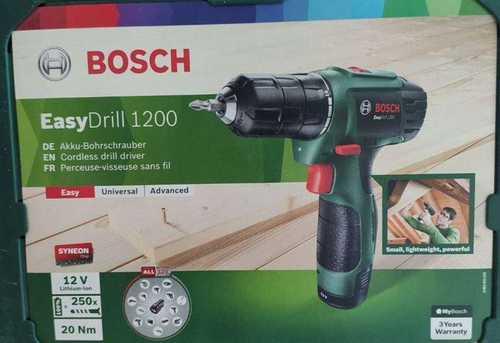 Дрель-шуруповерт Bosch EasyDrill 1200 06039A210A