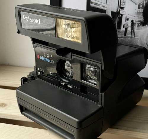 Polaroid closeup 636 моментальный фотоаппарат