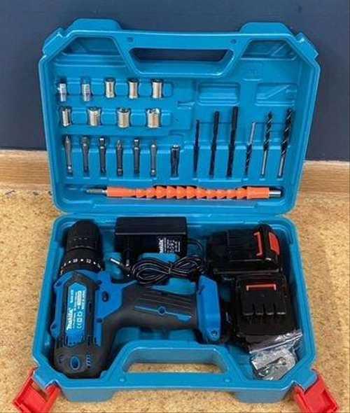 Шуруповерт makita 21v с набором новый