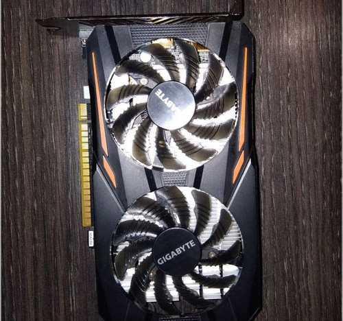 Видеокарта gtx 1050 ti 4 gb gigabyte