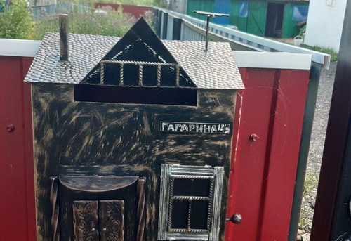 Кованый почтовый ящик