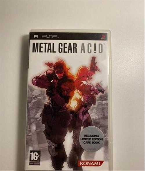 Metal Gear Acid игра PSP