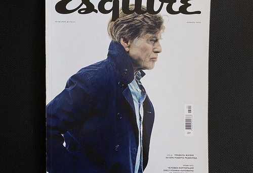 Журнал Esquire Ноябрь 2013. Роберт Рэдфорд