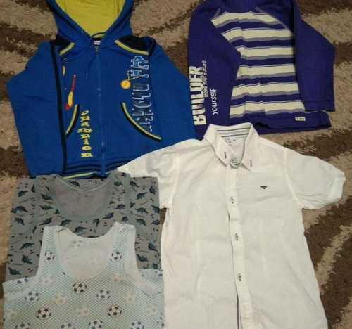 Одежда на мальчика пакетом 104-110