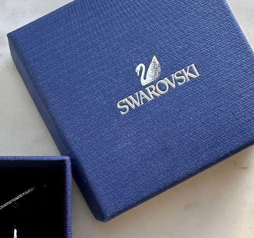 Swarovski комплект серьги подвеска оригинал