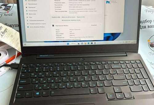 GTX1650Ti, игровой ноутбук Леново, core I5 10300