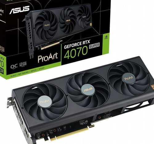 Видеокарта asus ProArt GeForce RTX4070 Super 12GB