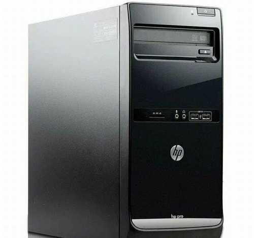 Системный блок с монитором, компьютер HP Pro 3500