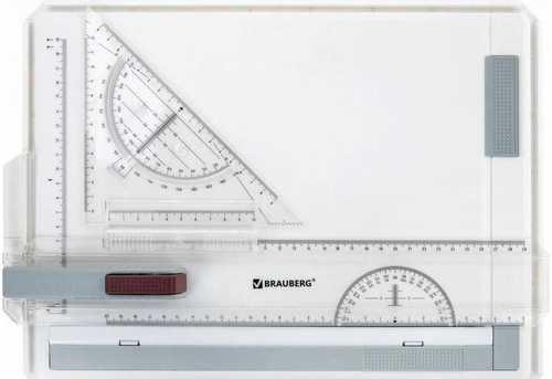 Чертёжная доска brauberg А4