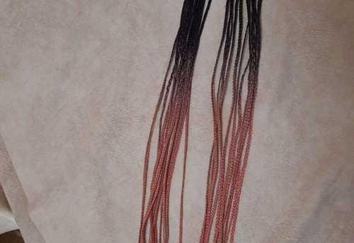 Резинки для волос с косами ручной работы
