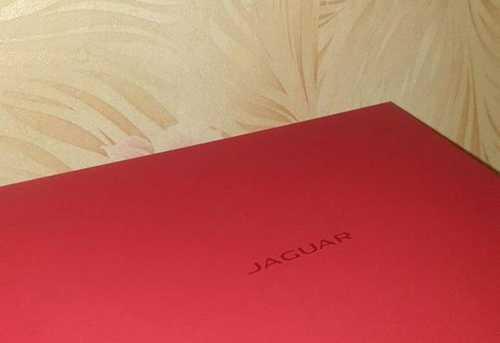 Jaguar коробочка + открытка от машины
