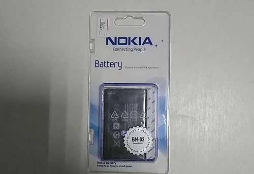 Новый оригинальный аккумулятор Nokia BN-02
