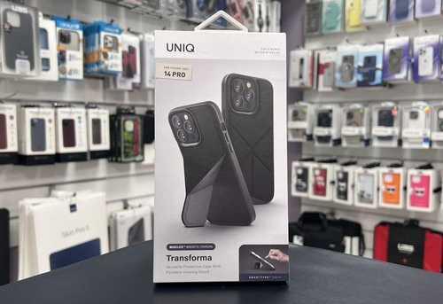 Чехол Uniq Transforma MagSafe iPhone 14 Pro Black