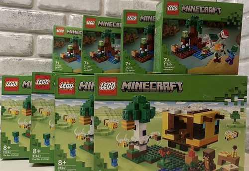 Lego Minecraft 21240 & 21241