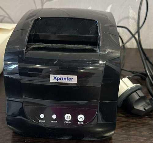 Xprinter xp 365b термопринтер