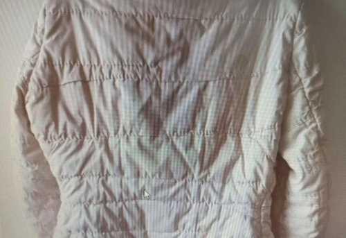 Куртка демисезонная женская 44 молочный